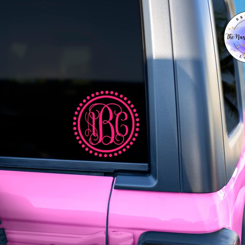 Preppy Car Decal - Etsy