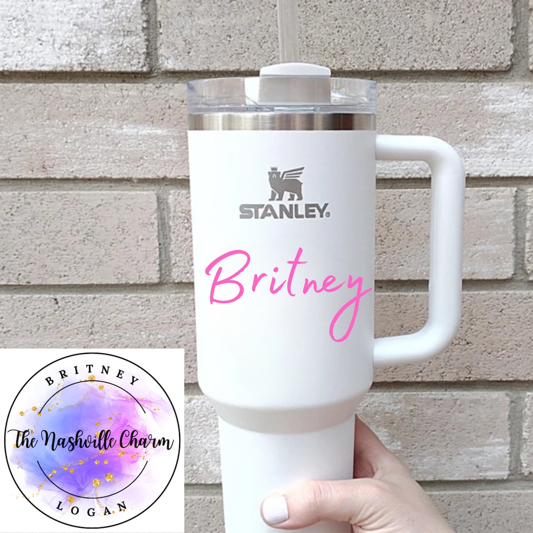 Personalized Name Vinyl Decal for 30oz Tumbler Custom Vinyl Sticker for ...