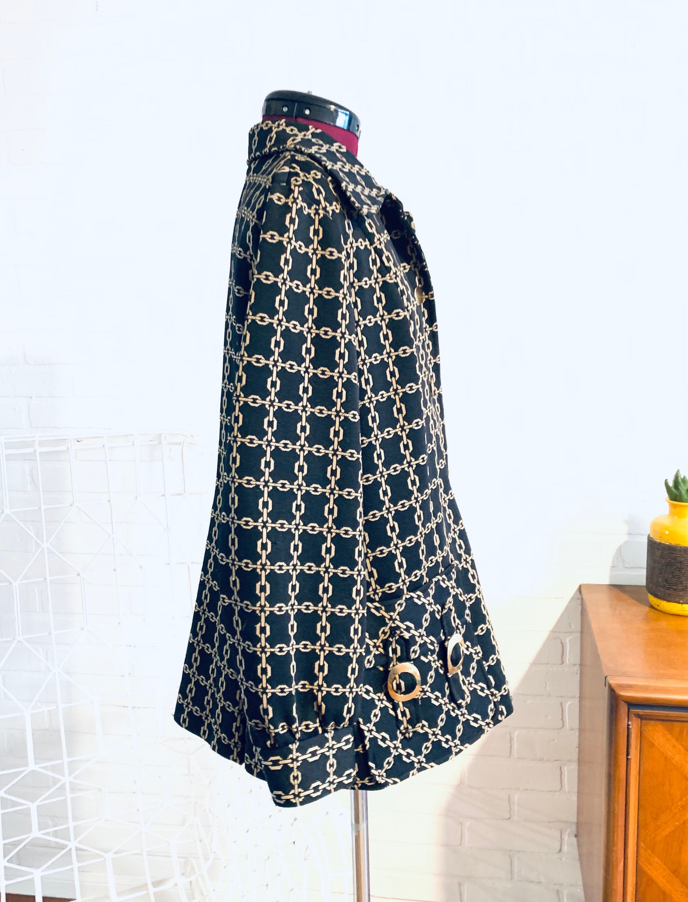 70s Chainlink Jacket by Fox Originals Size L XL | Etsy