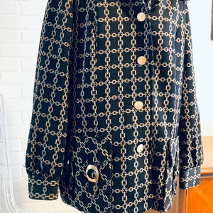 70s Chainlink Jacket by Fox Originals Size L XL - Etsy