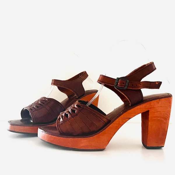 Wood Clogs 70s - Etsy