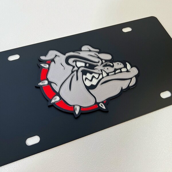 Bulldog Plate - Etsy