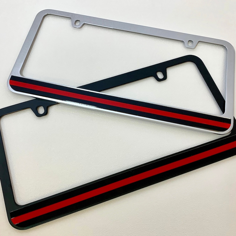 Thin License Plate Frame - Etsy