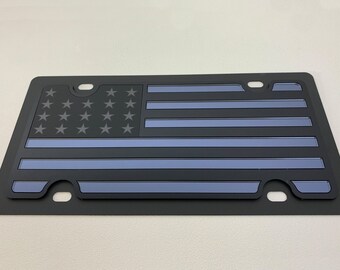 Black Ultra-thick .055 1.5mm Plastic License Plate Vinyl Blank Laser ...