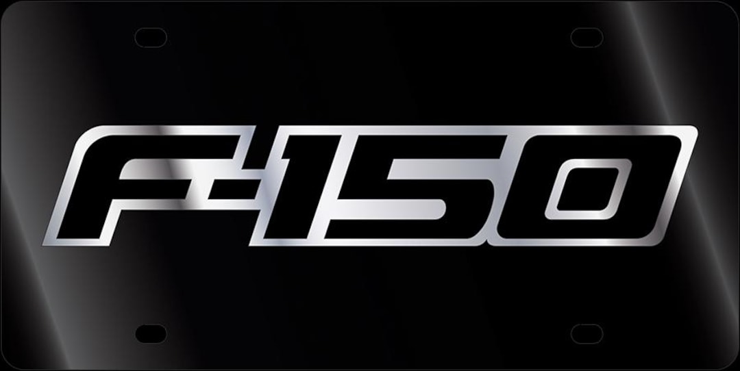 Ford F-150 License Plate, Laser-cut Acrylic With UV (free Shipping) - Etsy