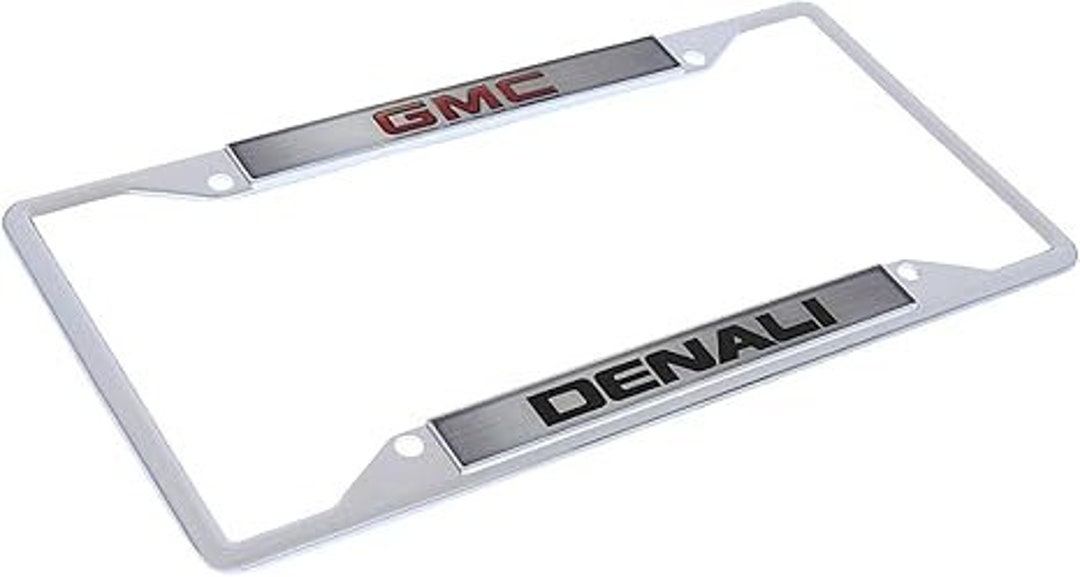 GMC Denali License Plate Frame free Shipping - Etsy