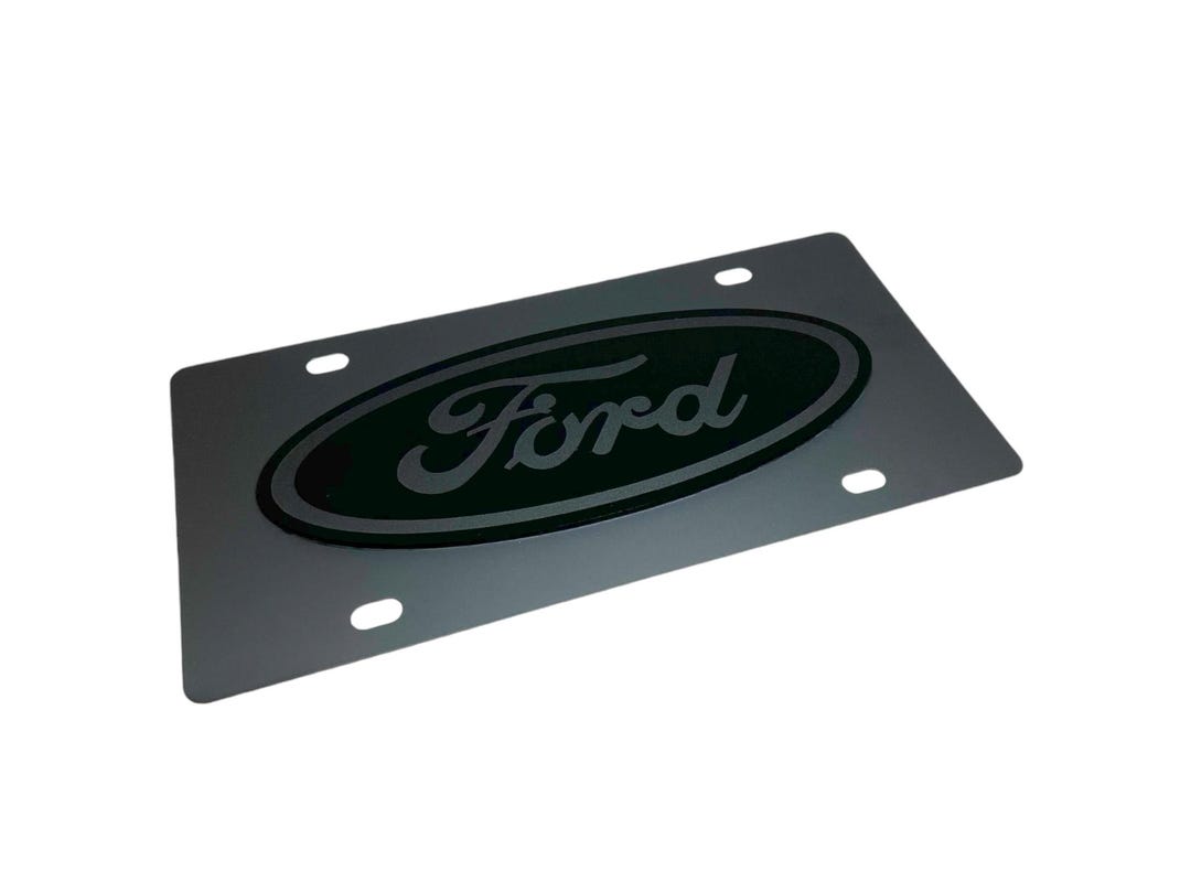Ford Carbon Steel License Plate (free Shipping) - Etsy