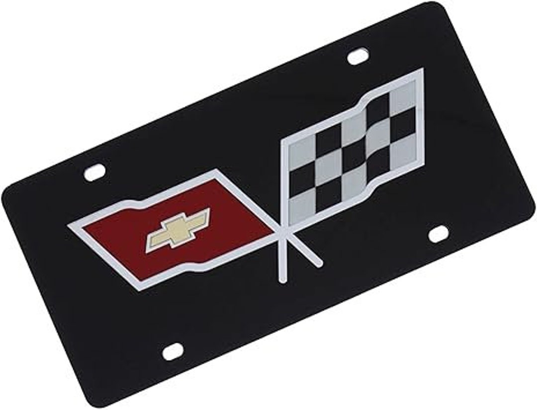 Corvette C3 License Plate, Laser-cut Acrylic (free Shipping) - Etsy