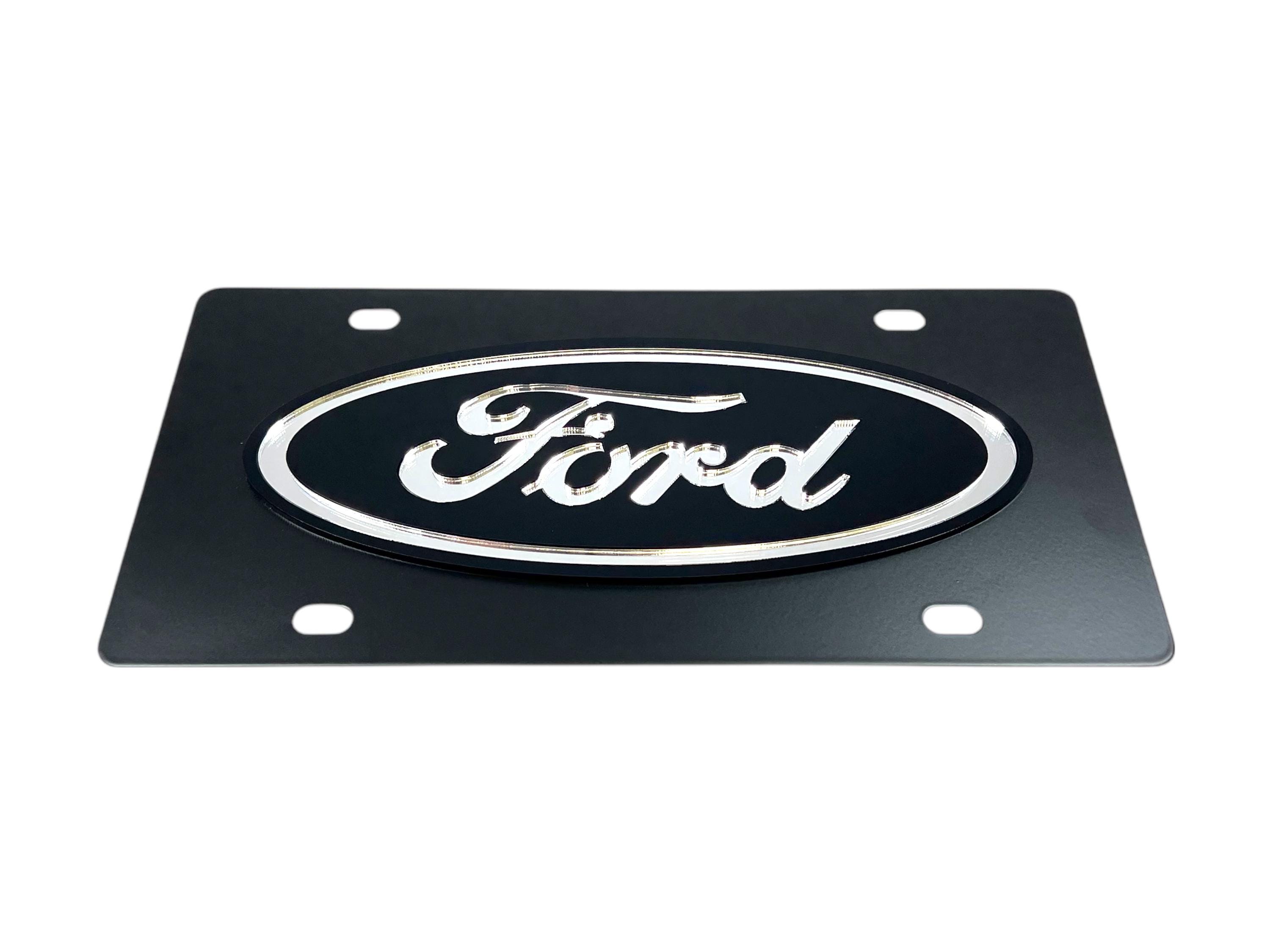 Ford Logo Carbon Steel License Plate (free Shipping) - Etsy