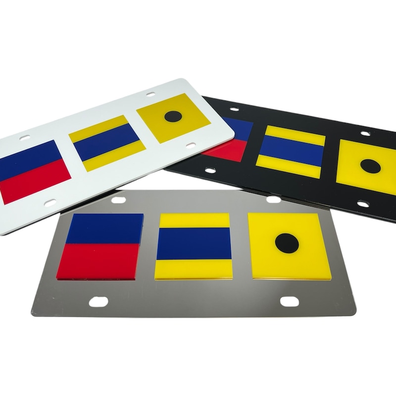 Acrylic Custom Car Plate - Etsy