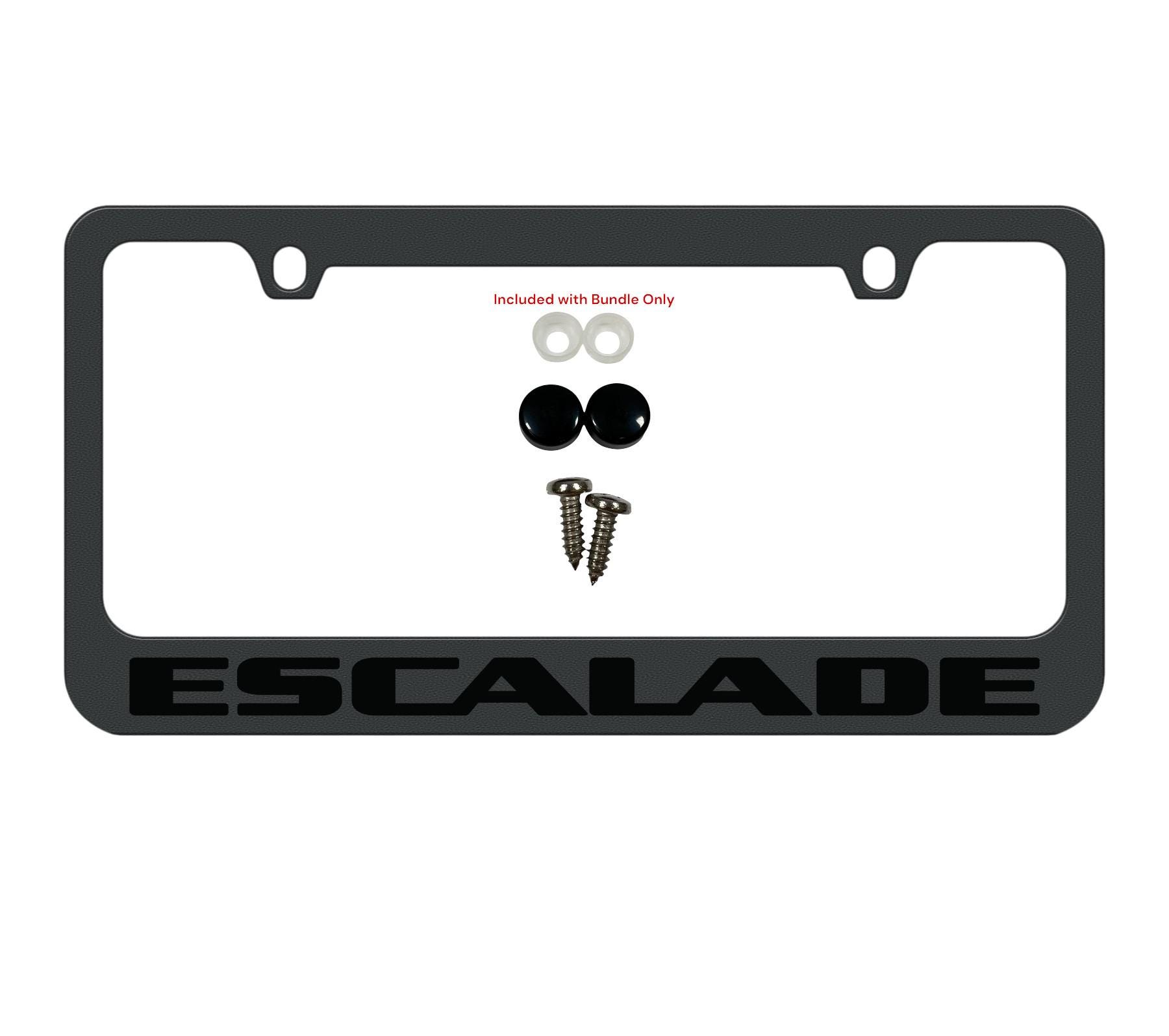 Cadillac Escalade Vanity License Plate Frame With Free Shipping - Etsy