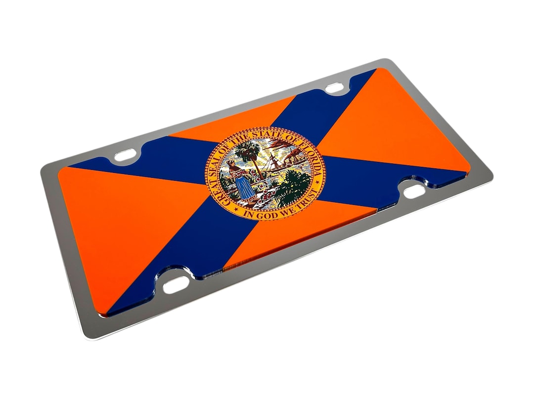 University Themed Florida State Flag License Plates - Show Your Team ...