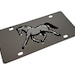 Ford Mustang Diamond Plate License Plate, Laser-cut Acrylic With UV ...