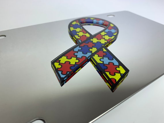 Autism Awareness License Plate High-quality Stainless Steel | Etsy