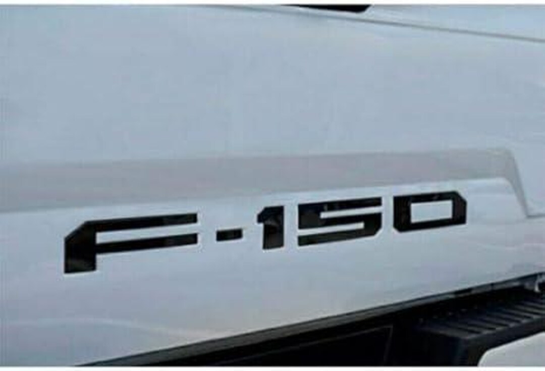 2018-2020 Ford F-150 Tailgate Lettering Kit - Custom Solid Color Truck ...