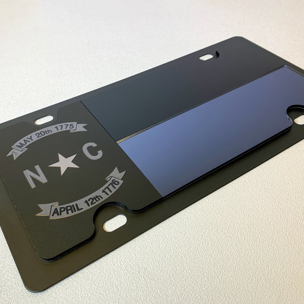 Nc Front License Plate - Etsy