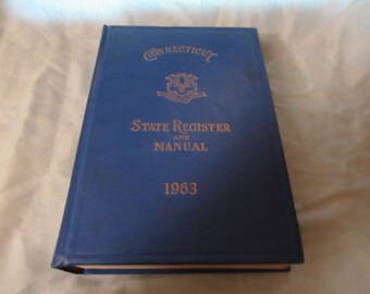 Connecticut Book - Etsy