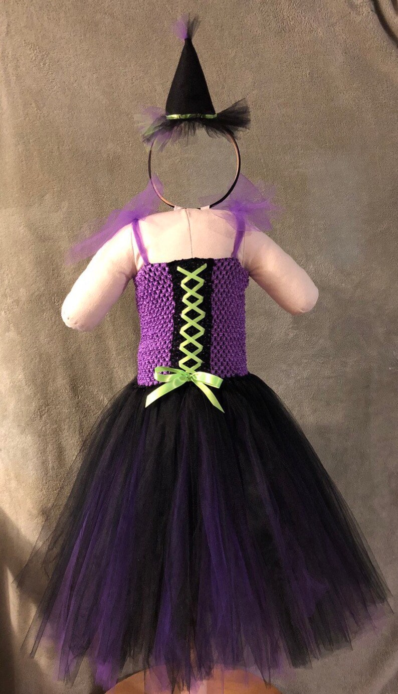 Witch Halloween Tutu Costume - Etsy