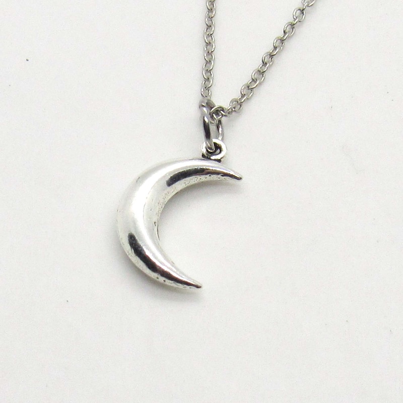 Man in Moon Necklace - Etsy