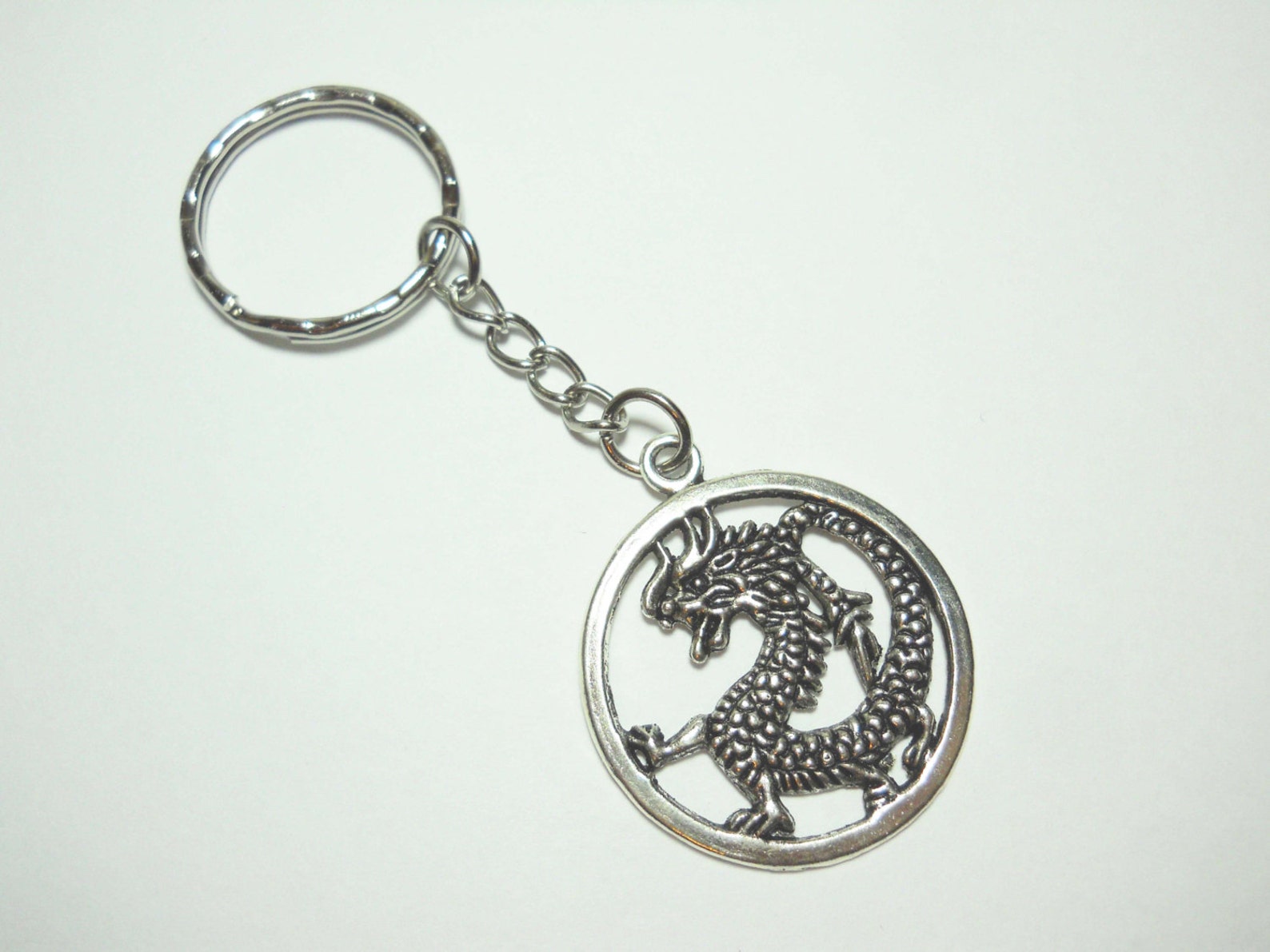 Dragon Pendant Keychain Dragon Key Ring Dragon Pendant - Etsy
