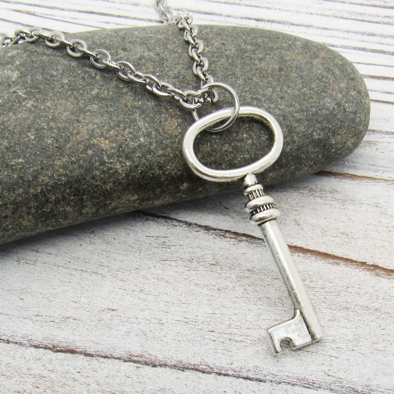 Antique Key Charm - Etsy
