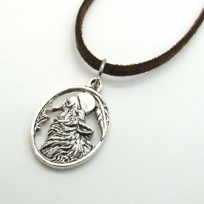 Wolf Charm Necklace, Wolf Pendant, Wolf Jewelry, Wolf Necklace, Wolves ...