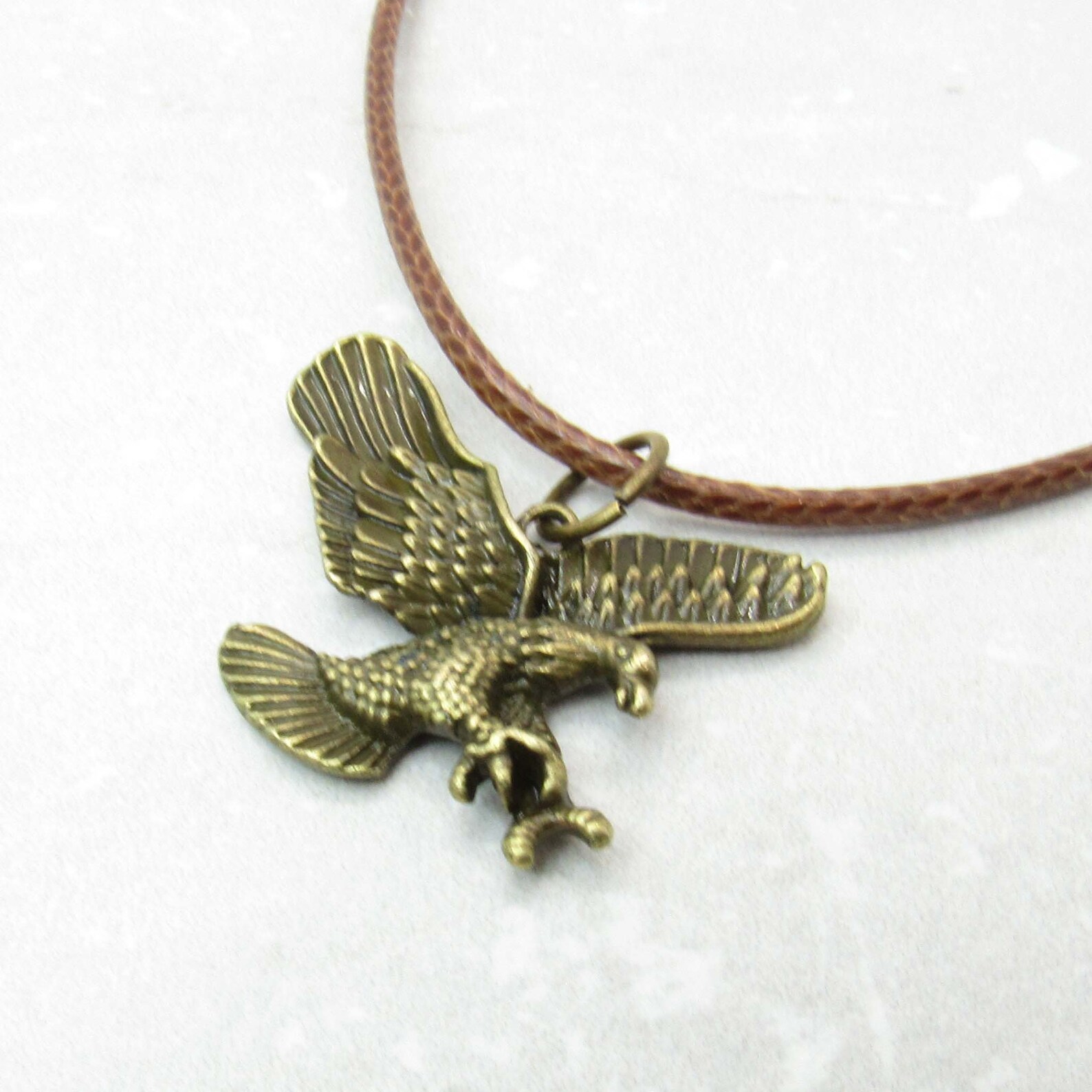 Eagle Pendant Necklace, Eagle Jewelry, American Eagle, Nature Necklace ...