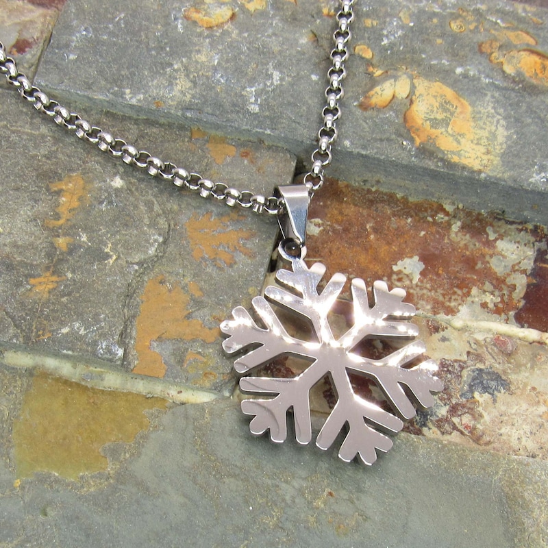 Snowflake Pendants - Etsy