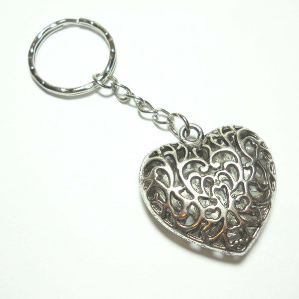 Filigree Heart Ring - Etsy