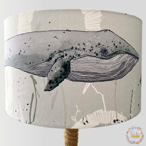 Nautical Lamp Shade Whale Shark Home Decor Ocean Lampshade - Etsy UK