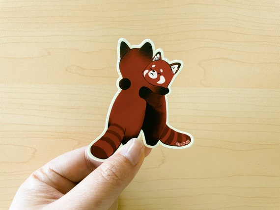 Red Pandas Hugging