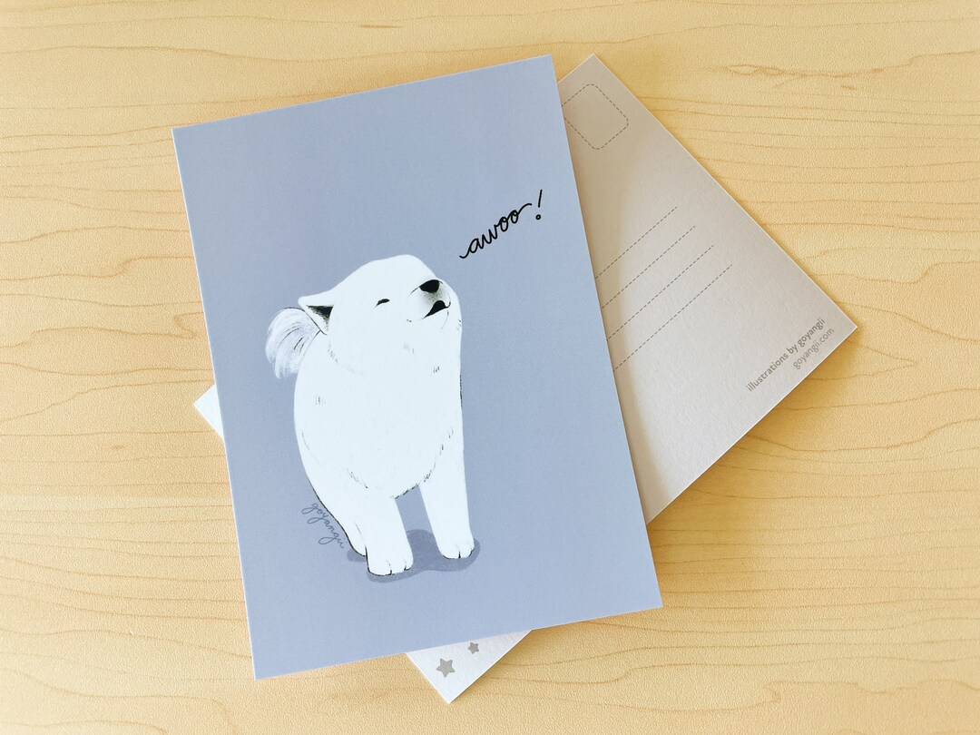 Smol Awoo Mini Print / Postcard - Etsy UK