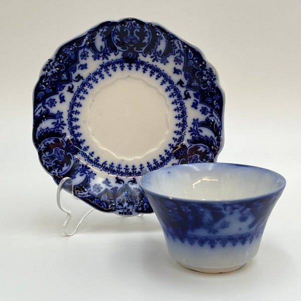 Flow Blue Tea Cup - Etsy