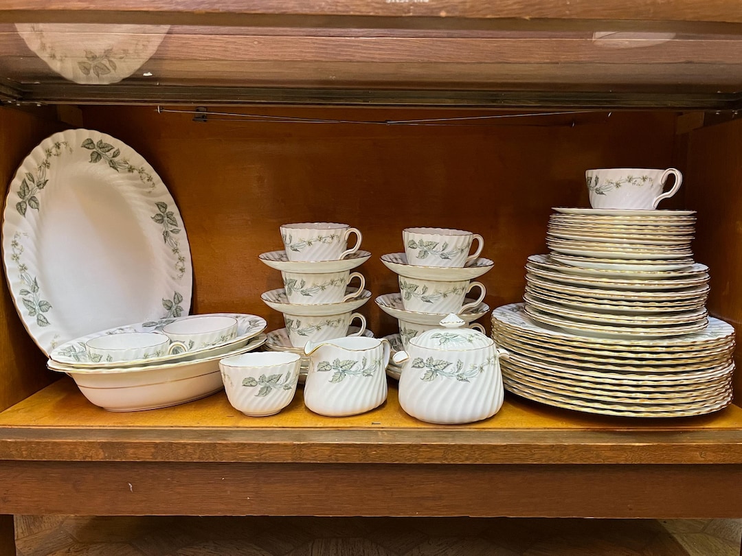 Minton Bone China 63 Piece Set, Service for 10 Plus Spares and Serving ...