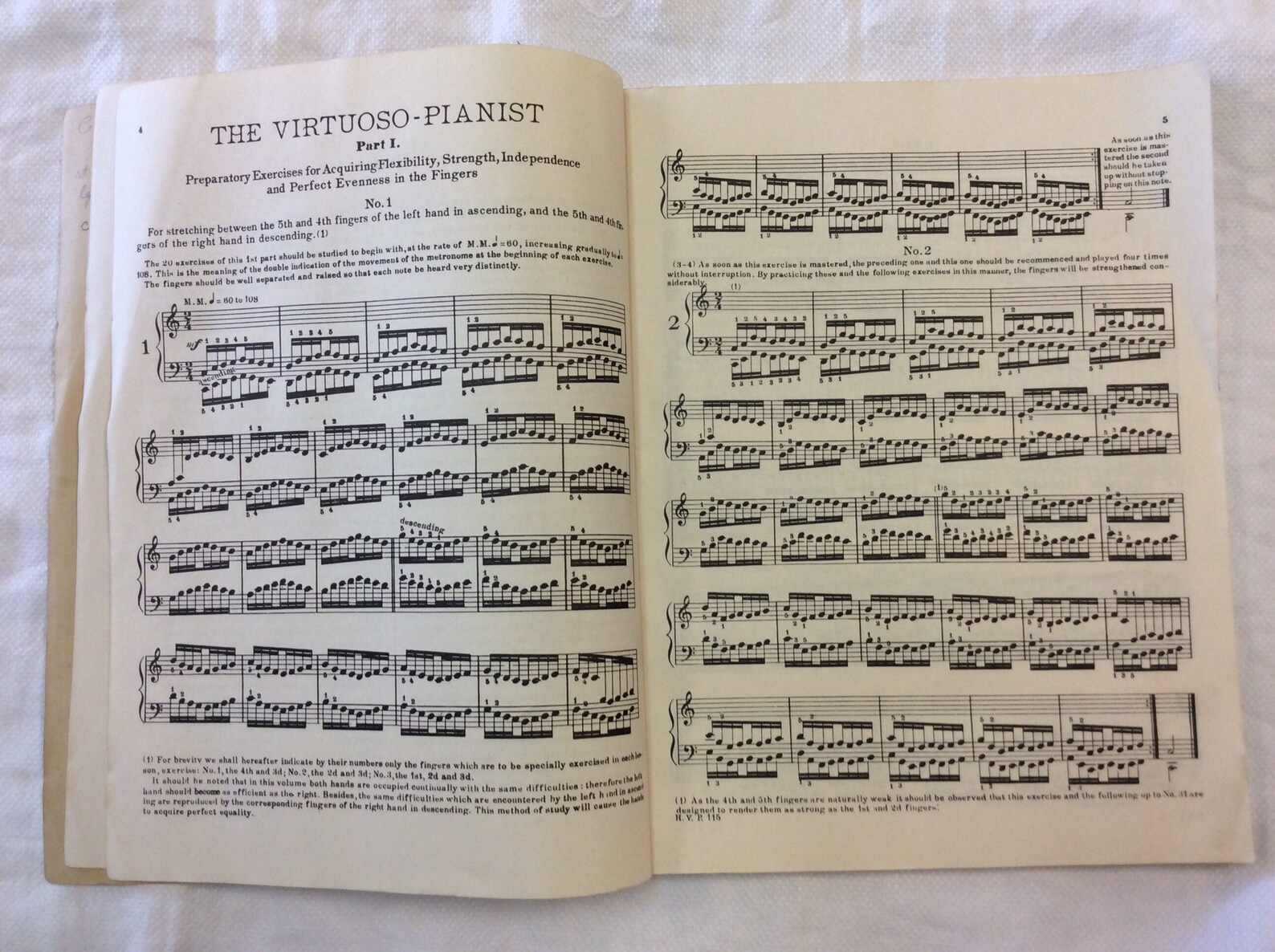 Vintage 1920's C.L Hanon the Virtuoso Pianist Sixty | Etsy