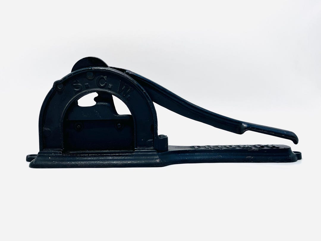 Tobacco Cutter, Cigar Plug Cutter, Triumph, S.W.C. #395, Cast Iron, C ...