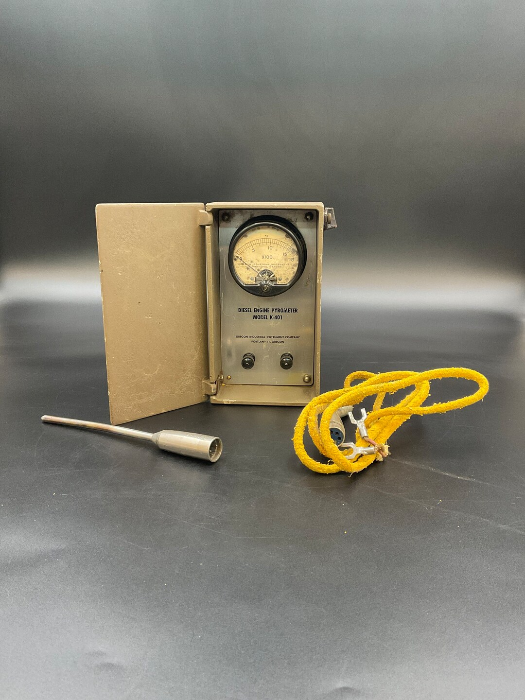 Diesel Engine Pyrometer, Model K-401, Oregon Industrial Instrument ...