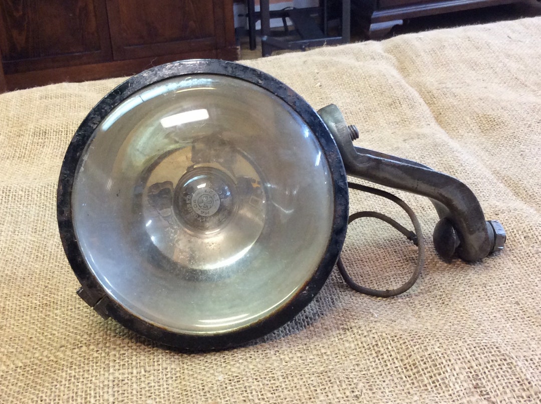 Spotlight for Auto/tractor. 1930-40's Large With Attachment Arm, S&M ...
