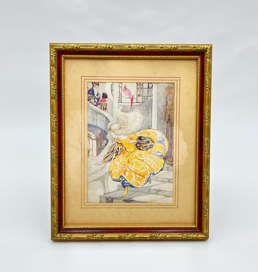Litho Print, Anne Anderson (1874 - 1952), Scottish Illustrator, Matted ...