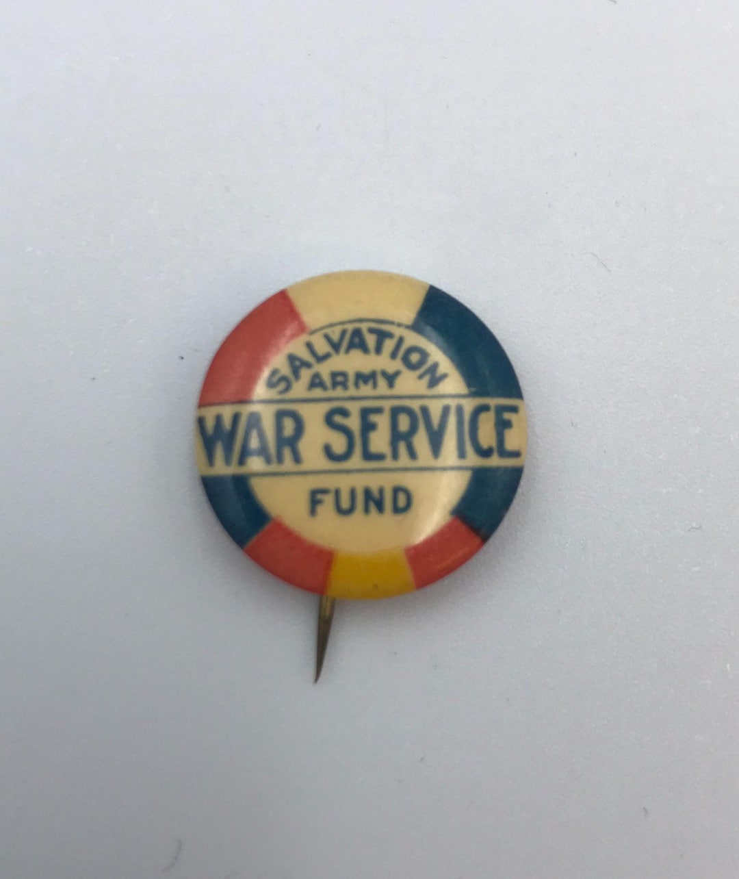 Lapel Pin Back, WWI, Salvation Army, War Service Fund, C. 1917 - Etsy