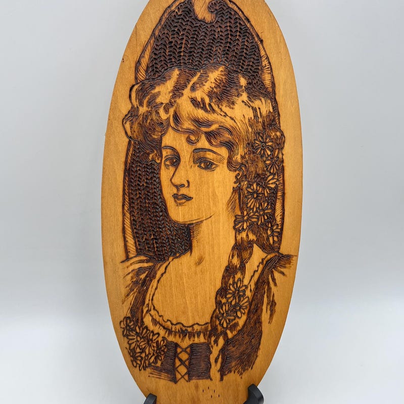 Pyrography Wall Art - Etsy