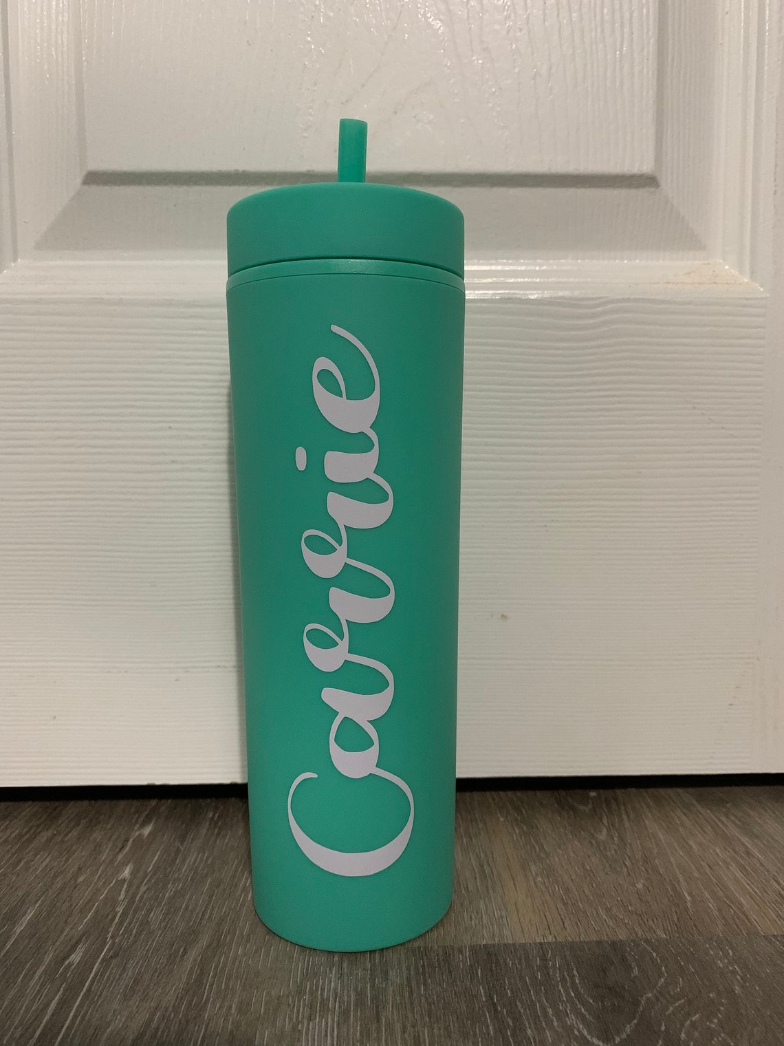 Skinny Strata Tumblers Customized Cups With Names 16oz Matte Pastel ...