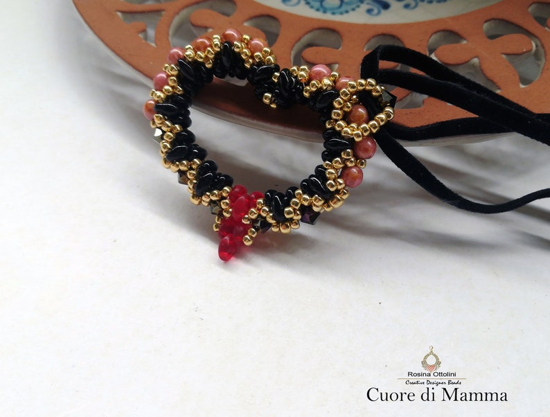 Asymmetrical Perforated Heart Pendant Heart for Mother's - Etsy