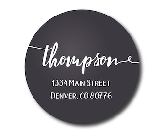 Mountain Return Address Labels Forest Address Stickers for - Etsy