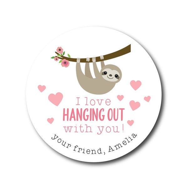 Sloth Valentine - Etsy