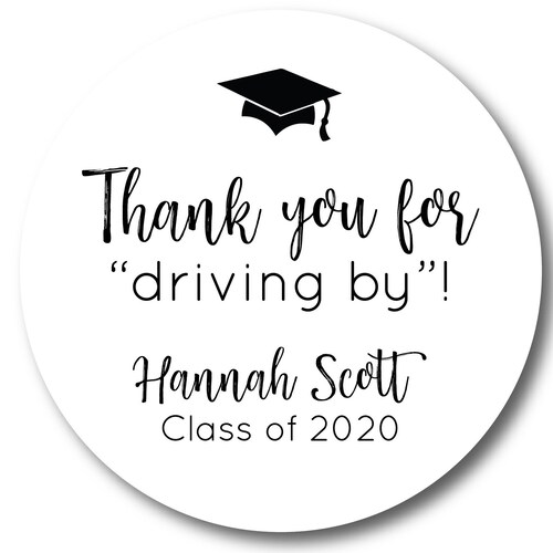 Drive by Graduation Party Favors Car Parade Graduation Favor | Etsy