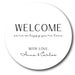 Wedding Welcome Stickers - Modern Minimalist Wedding Welcome Bag Label ...