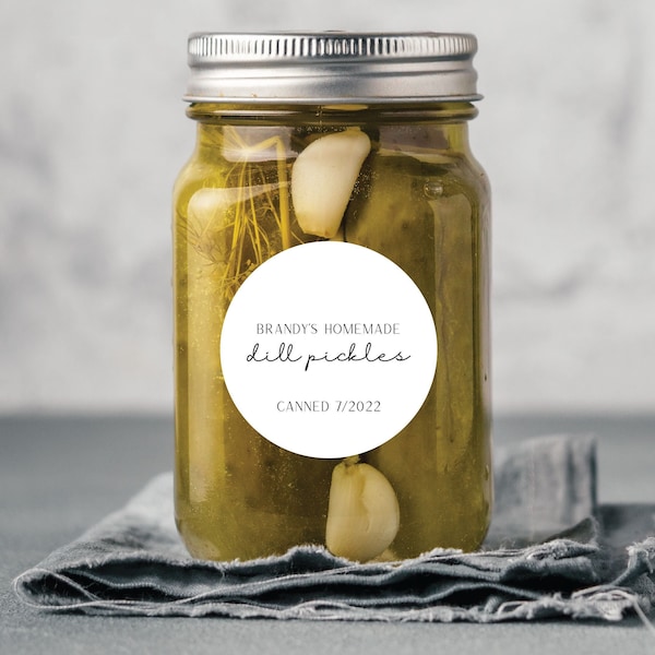 Pickle Labels - Etsy