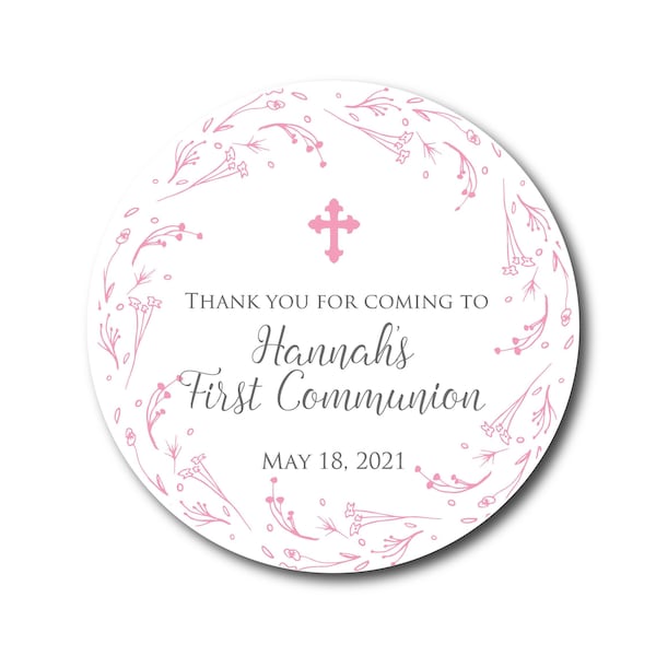 Communion Stickers - Etsy