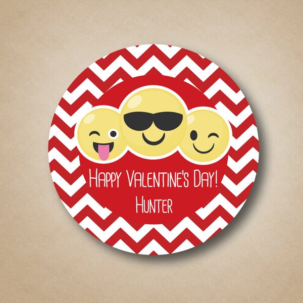 Chevron Labels - Etsy